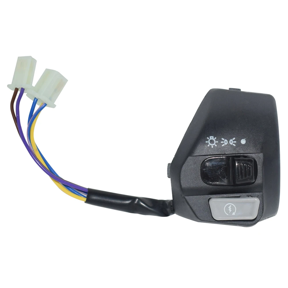 Refit Motorcycle Handle Switch Left Right Horn Turn Signal Electric ...