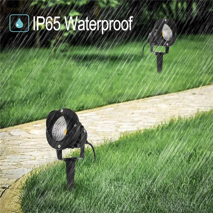 Waterproof IP65 Aluminum LED Lights for Outdoor Gardens