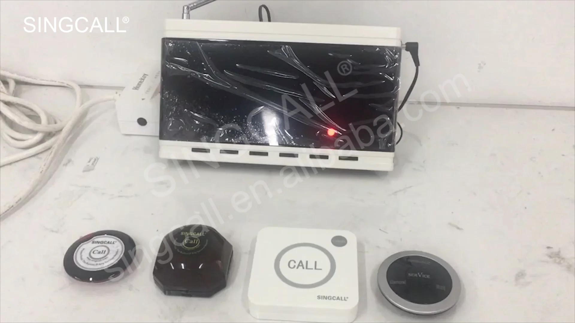 Singcall Emergency Call Bell System Waiter Caller - Buy Waiter Caller ...