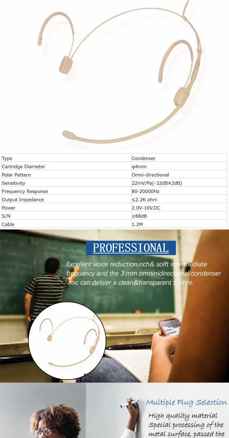 Wholesale Condenser Lavalier Microphone - Professional Quality