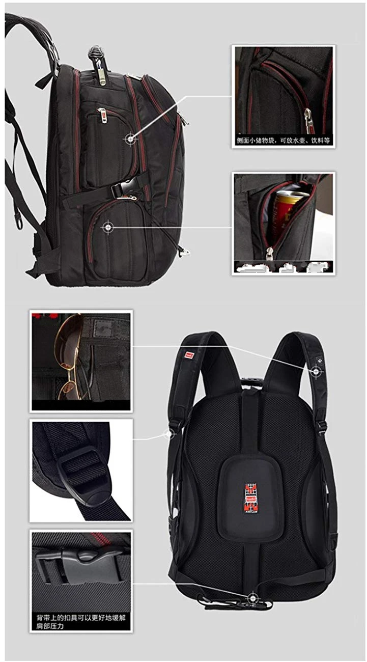 FREE SAMPLE Laptop Backpack 19 Inch Gaming Laptops Back Pack for ...