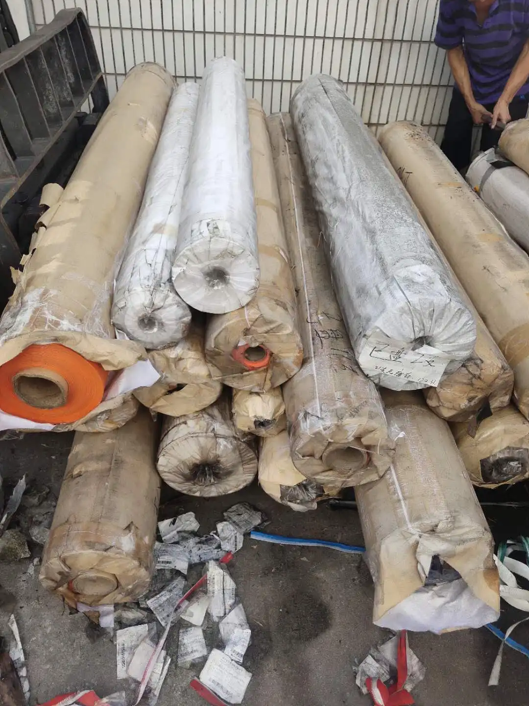 Stocklot Coated Tarpaulin Fabric - Strong Waterproof PVC