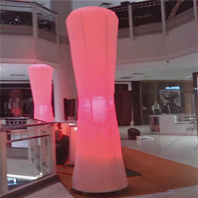 Cheap Factory Price Inflatable Tiki Totem Pole & Seahorse Pillar