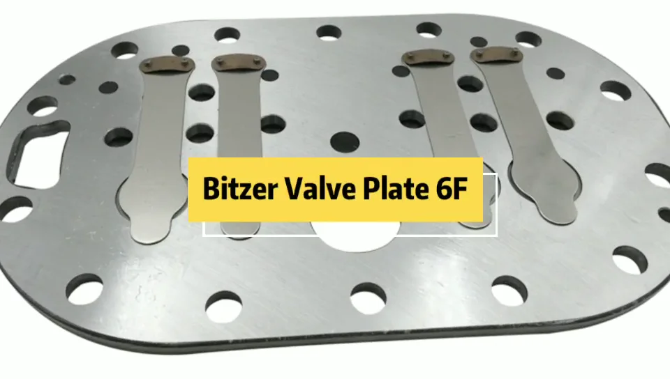 Parts Refrigerator Bltzer Compressor Semi-hermetic Valve Plate Assembly ...