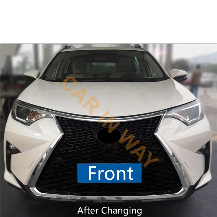 Body Kit Change Rav4 To Lexus Rx Facelift Car Accessories Front And ...