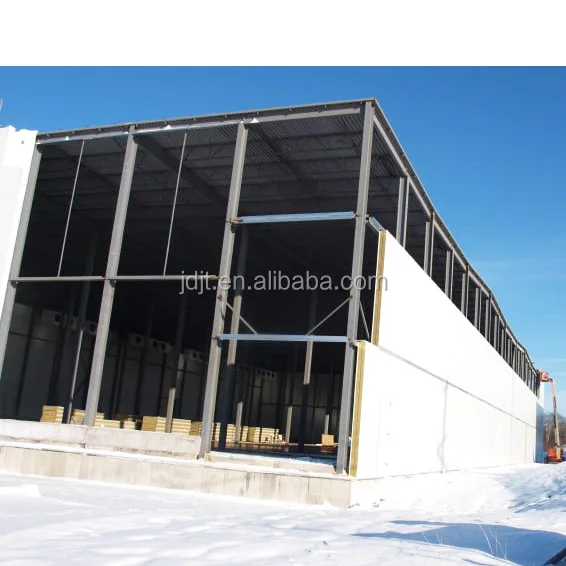 Prefabricated Steel Structure Warehouse Cold Storage| Alibaba.com