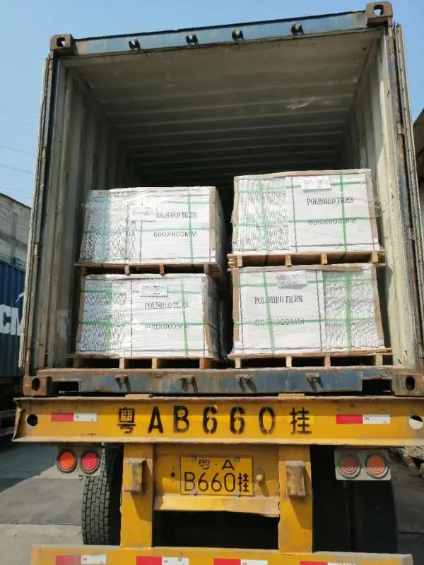 Double Loading Polished Porcelain Floor Tiles 60x60 80x80 - Buy Double ...