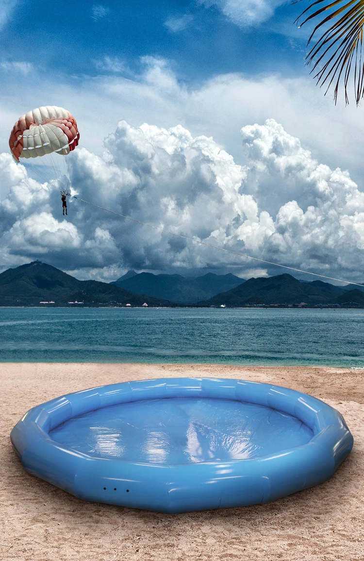 Custom Inflatable Swimming Pool Ground Inflatable Circular Pool Giant ...