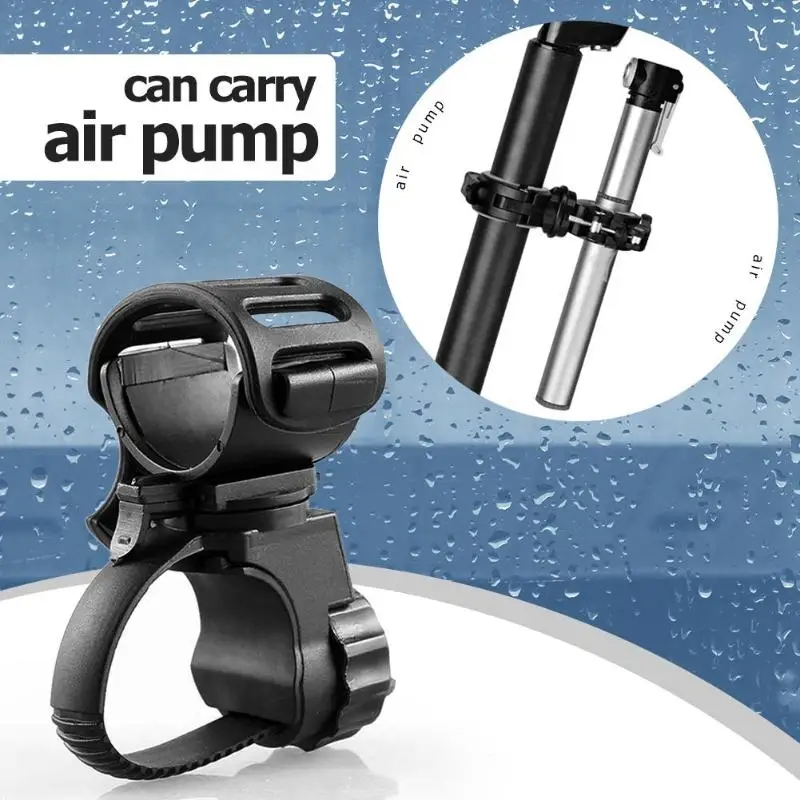 Bicycle Light Mount Bracket Bike Lamp Holder Clamp 360 Degree Rotatable ...