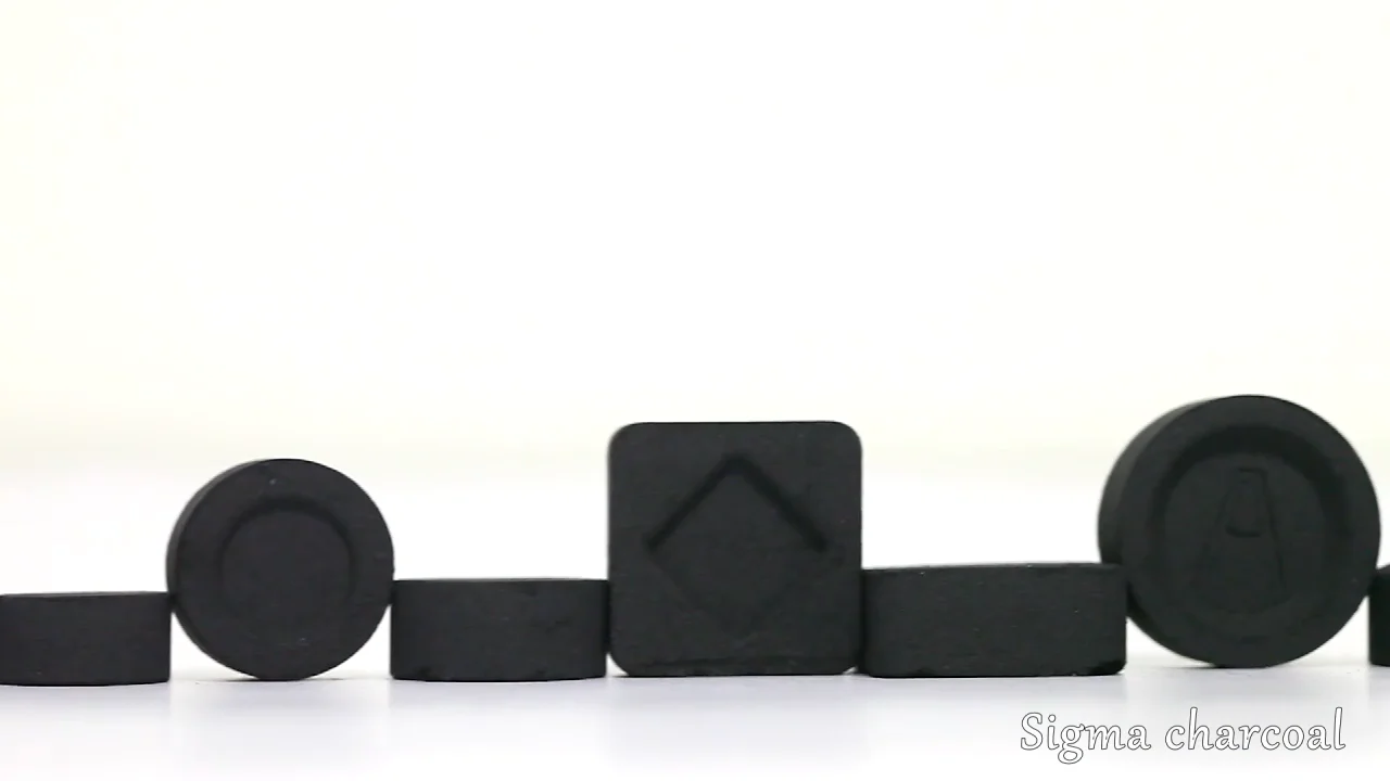 Sigma Smokeless Royal Bamboo Coal For Shisha - Buy High Quality Royal ...