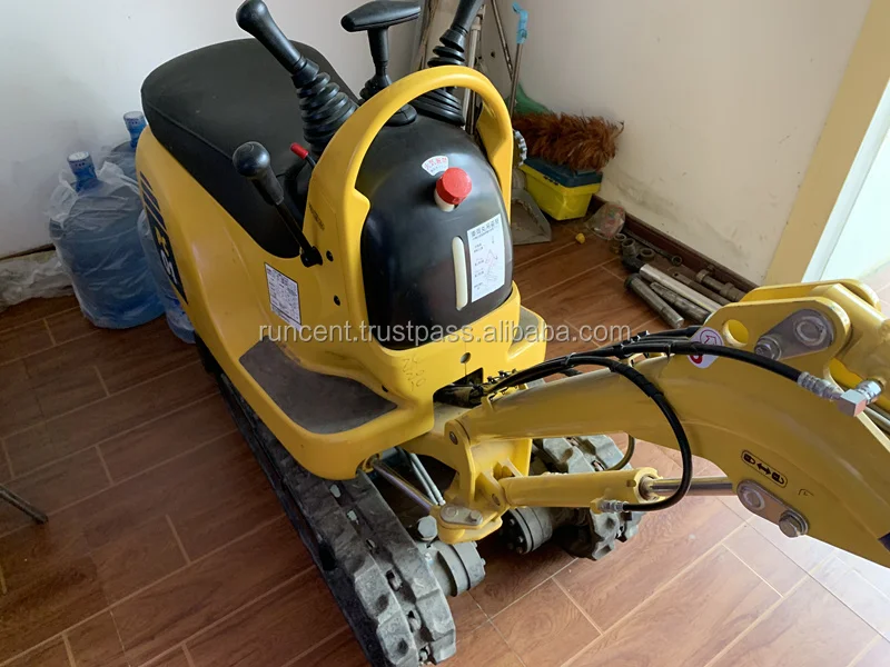 Komatsu PC01 - Smallest Excavator from Japan with High Load Moment