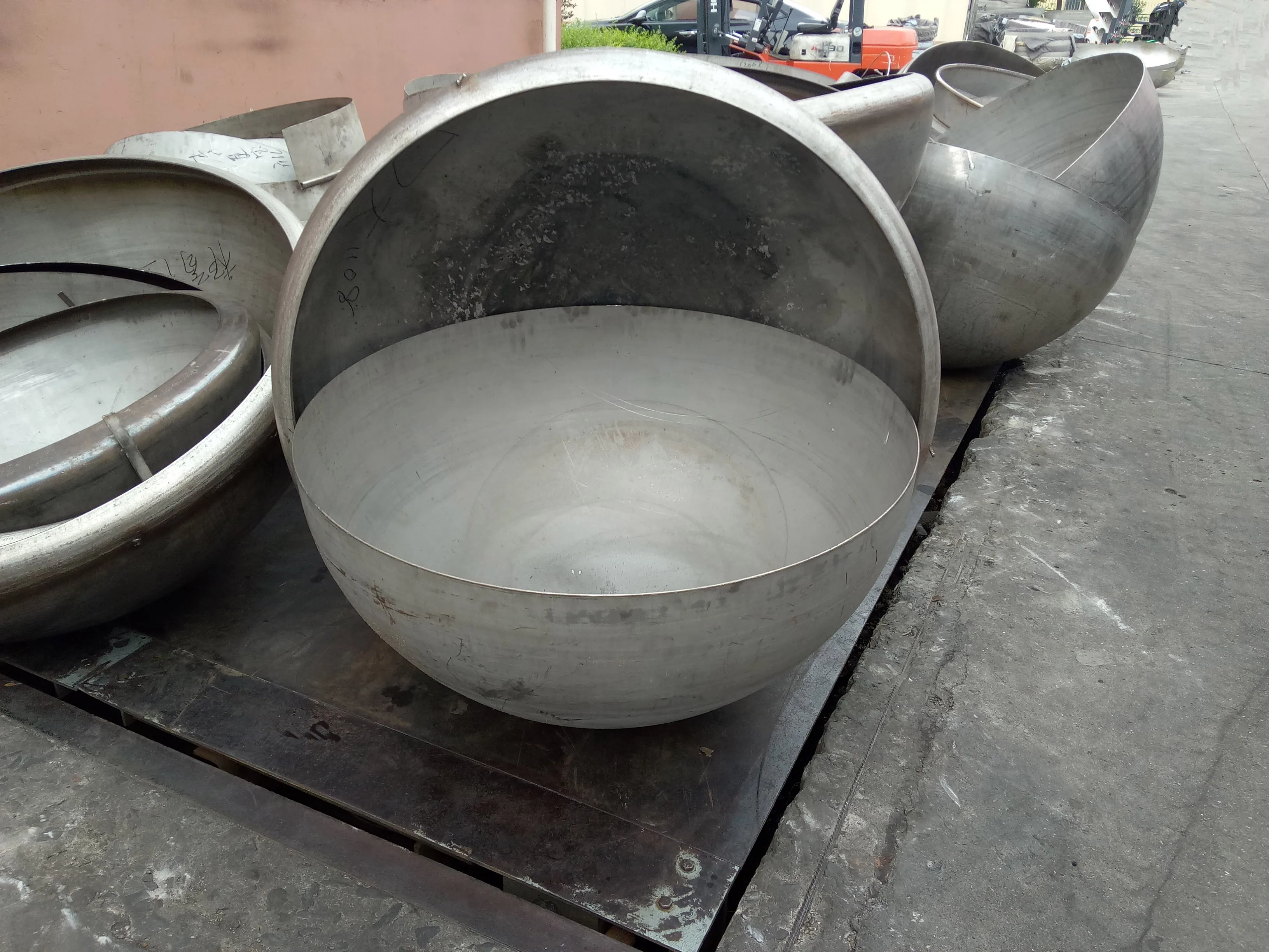 Metal Half Sphere Aluminum / Stainless Steel / Carbon Steel Hemisphere ...