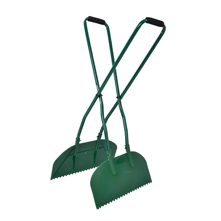 Winslow & Ross Metal Long Handle Leaf Scoop - Durable & Efficient
