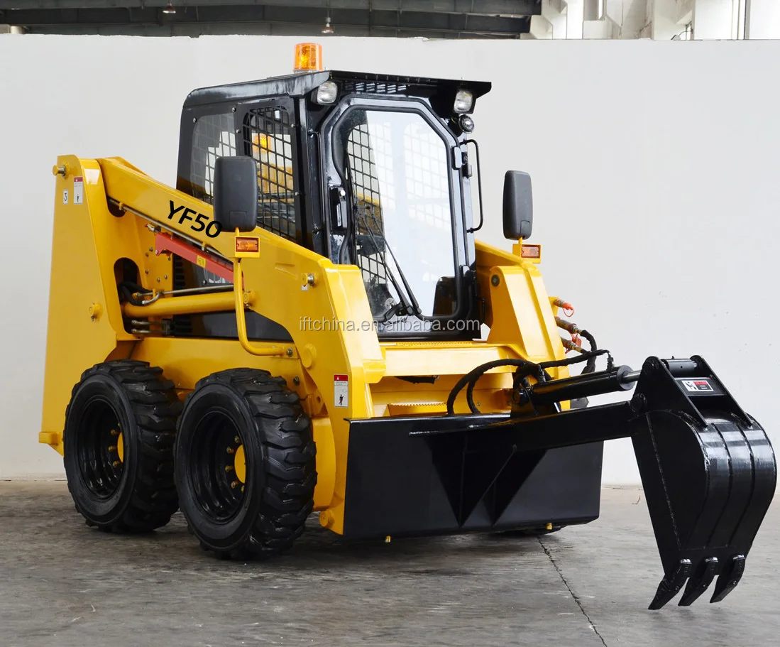 50hp 60hp Chinese Loader Front End Skid Steer Loader With Ce - Buy Ce ...