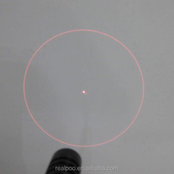 Circle Line Beam with Dot 650nm 100mw Red Laser Module