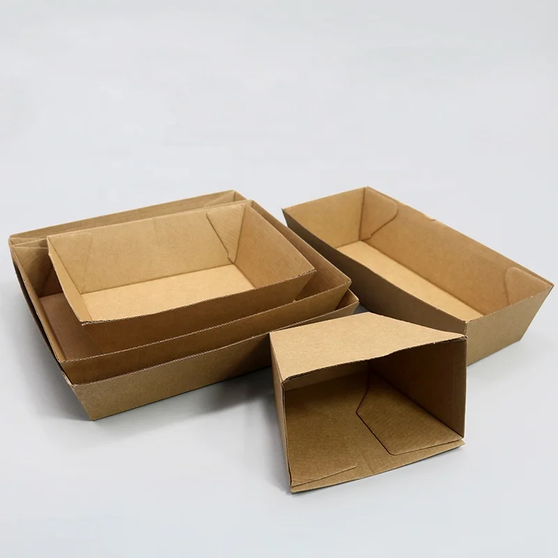 Paper Pulp Food Corrugated Tray Snack Food Grade Hot Dog Disposable ...