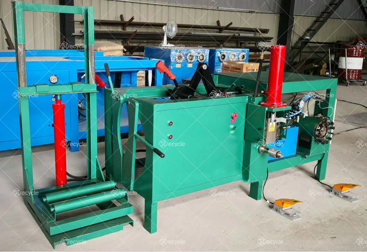 Motor Alternator Pulling Radial Cutting Motor Stator Winding Machine ...