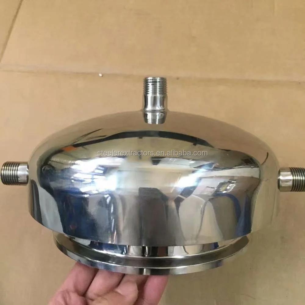 Stainless Steel 304 Triclamp 10 Inch Bowl Jacketed Reducer For Closed ...