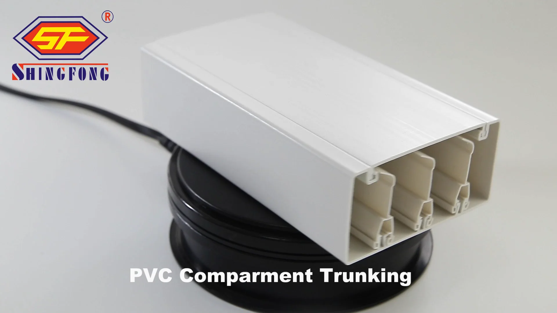 Uganda Electrical Pvc Three Compartment Trunking 100x50mm Pvc Channel ...