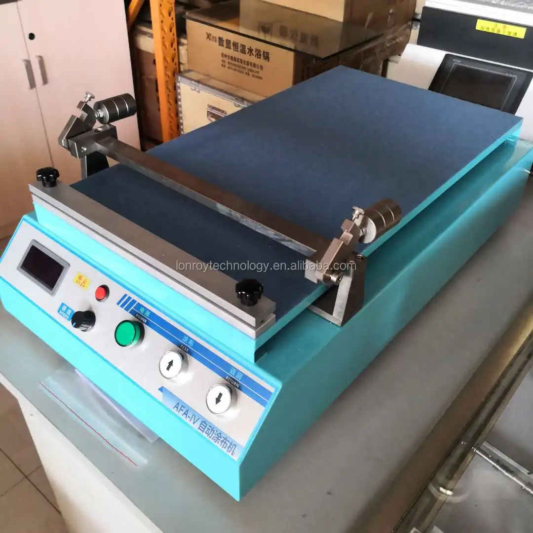 Lab Automatic Bar Coater Machine with Multiple Thickness Coating Rod Choice