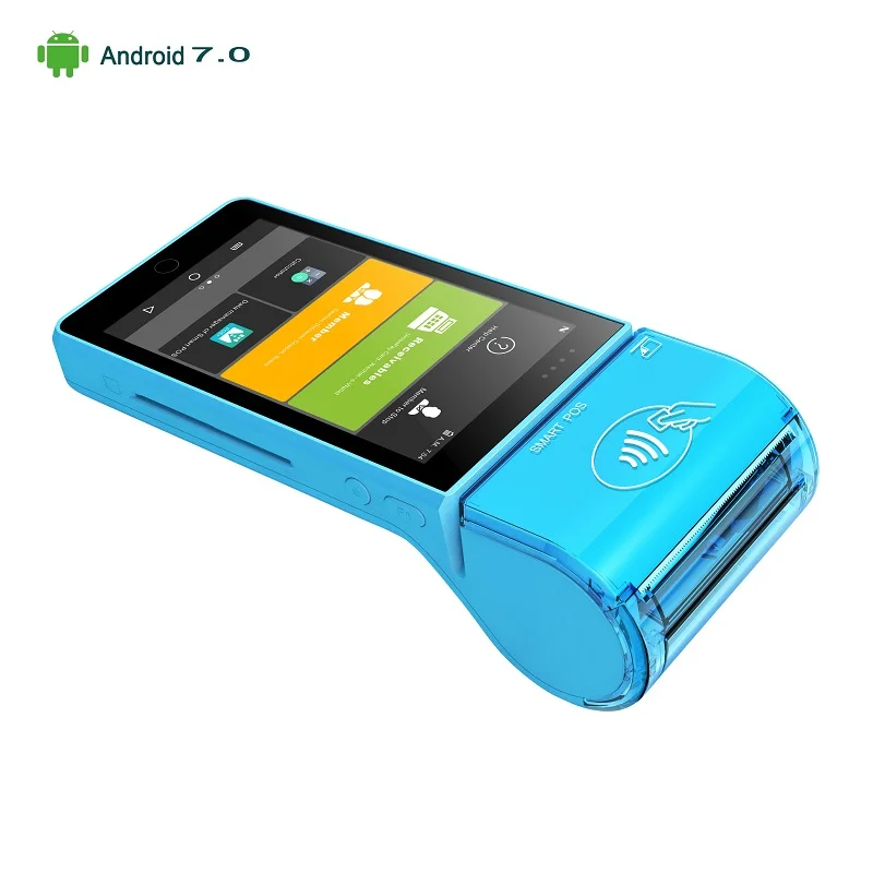 5.0 Inch Payment Mobile Pos Terminal/ Portable Android Mobile Pos With ...