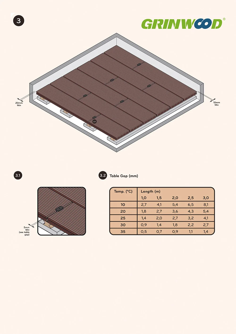 WPC Decking Clips Stainless Steel Material - Durable & Stylish
