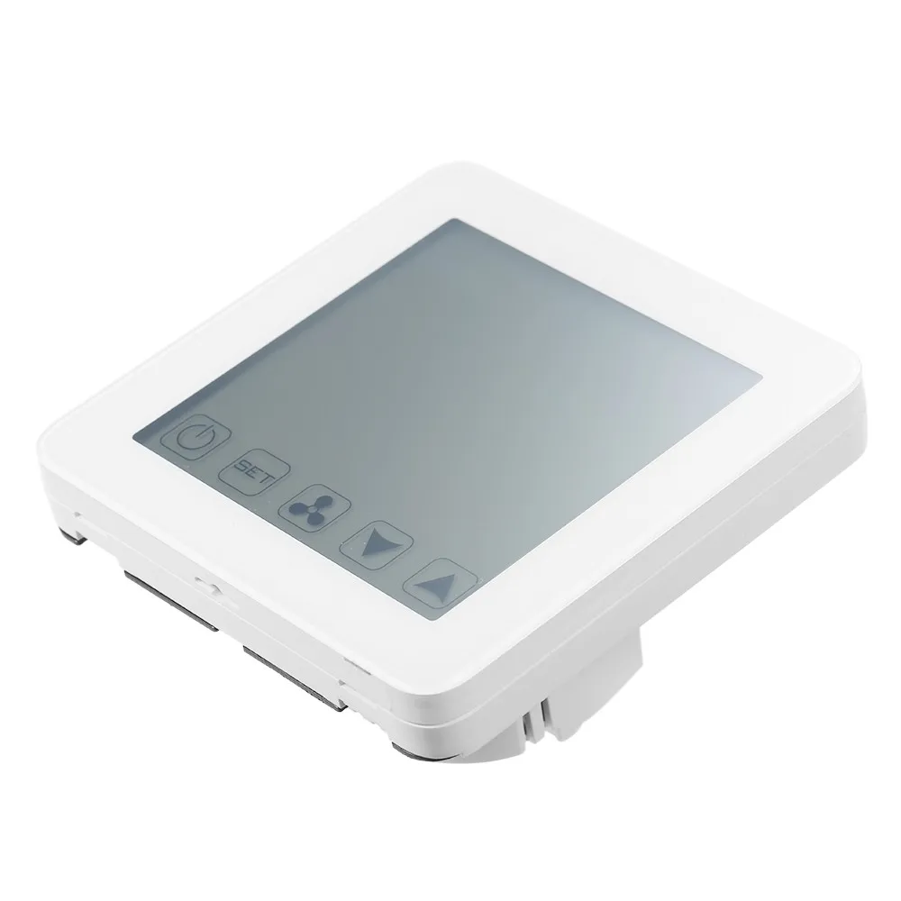 Modbus RS485 Touch Screen FCU Modulating Thermostat with Remote ...