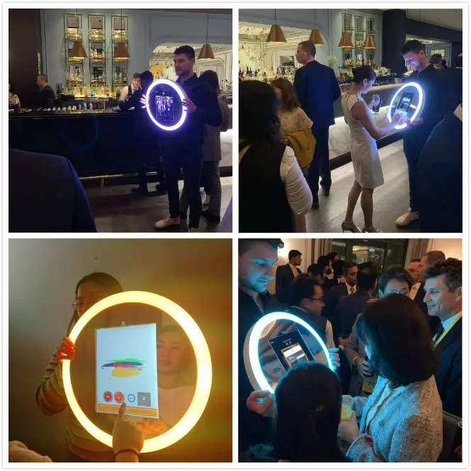 Roamer Photo Booth,Led Ring Light,Rgb Led Lights Photo Booth For Ipad ...