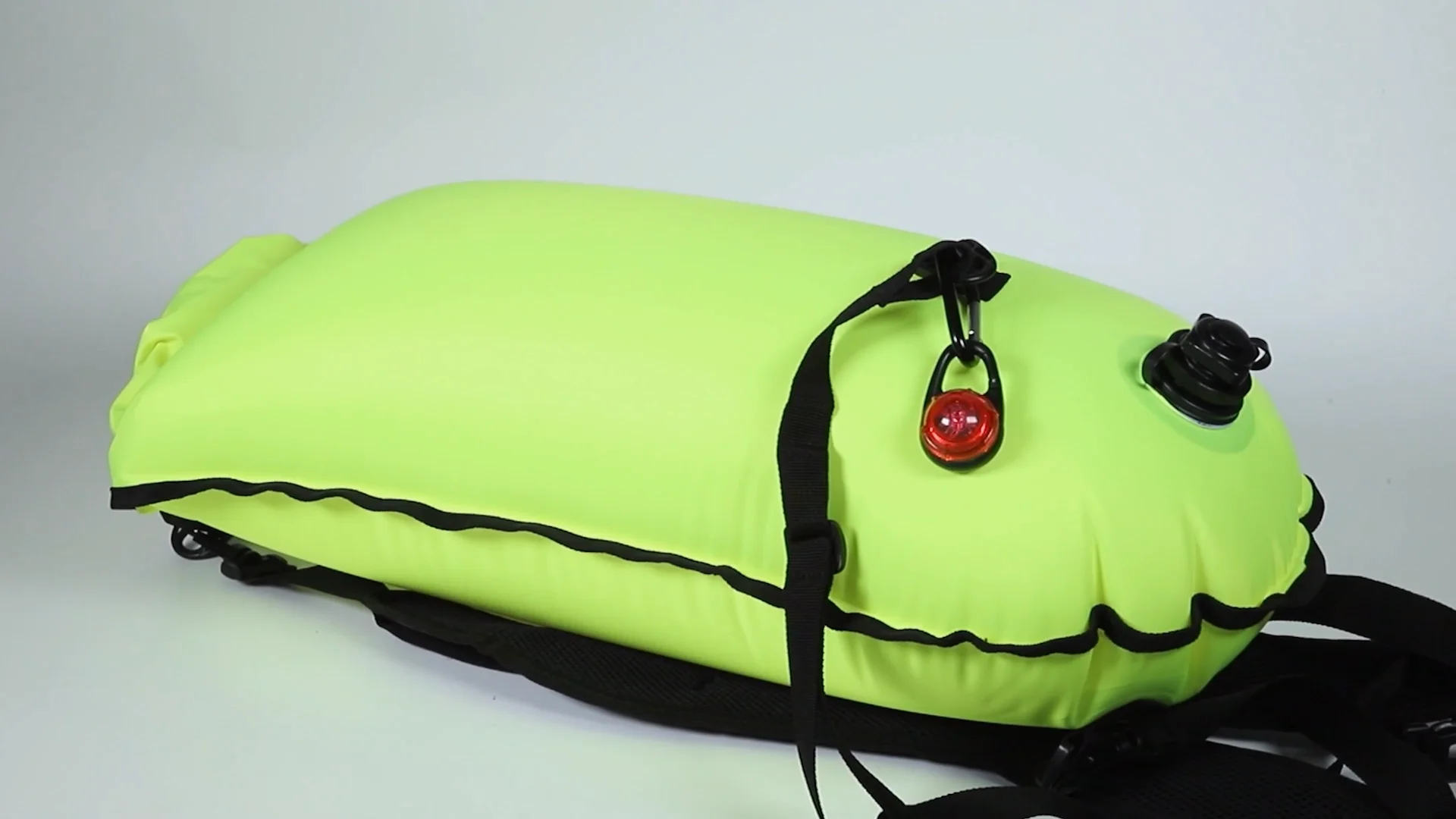 Safety Wild Swim Buoy Floating Dry Bag Backpack 28l Tow Floats For Open ...
