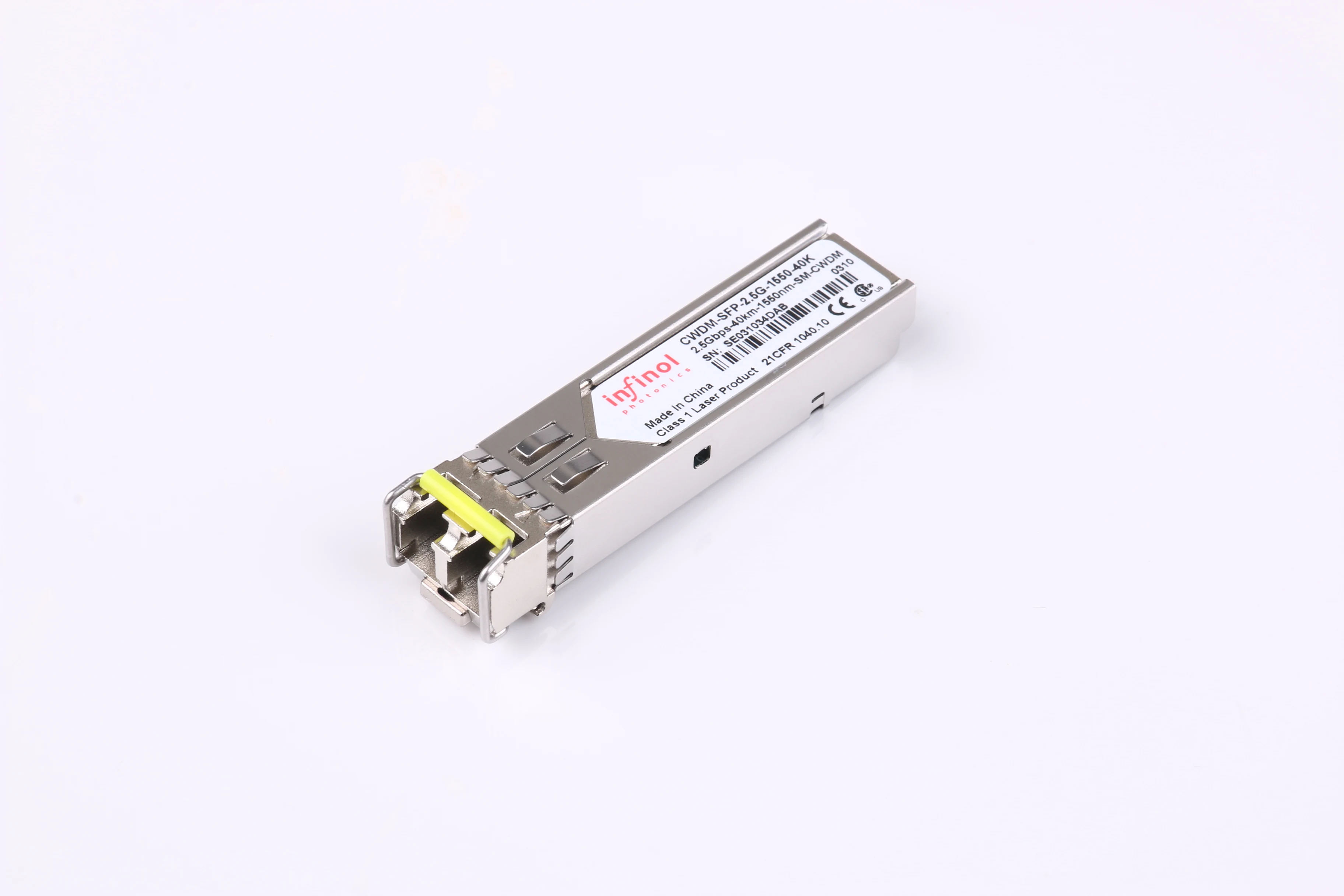 1270~1610nm 40km Smf Cwdm 2.5g Sfp Transceiver Coarse Wavelength ...