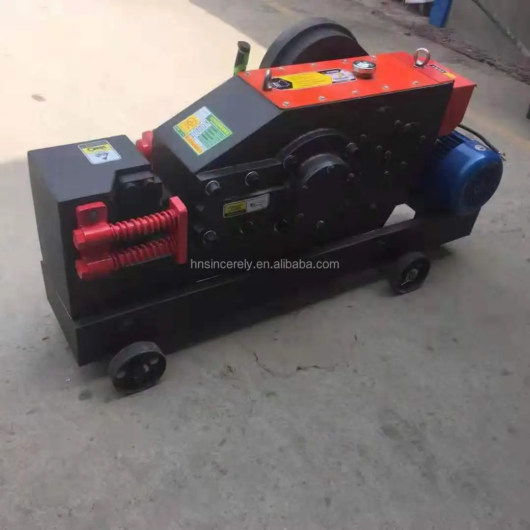 Construction Machinery Metal bar Round bar Steel Cutting Machine Rebar ...