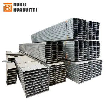 Factory Sale Hot Dipped Galvanized C Steel Profile From China ...