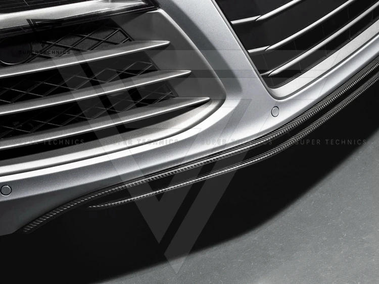 GT Style Carbon Fiber Front Lip for Audi R8 V8 V10