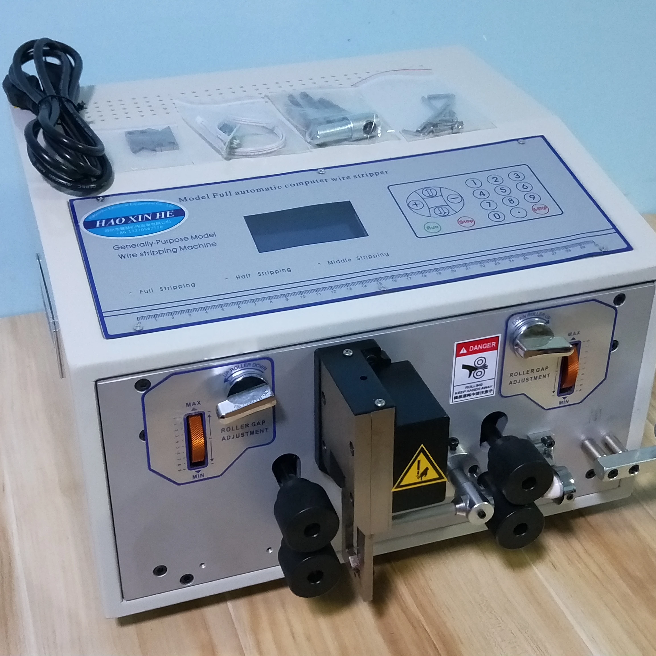 High Accuracy Coaxial Cable Machine/coaxial Wire Stripping Machine ...