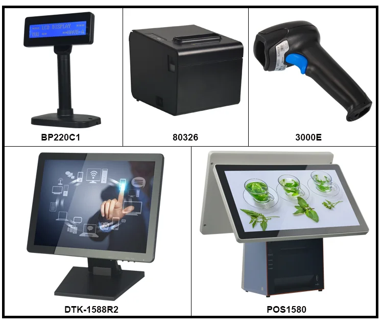 Usb Power 7 Inch Widescreen Colorful Lcd Screen Customer Display For ...