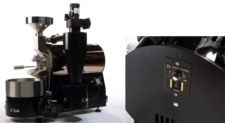 Hw-2.5kg Coffee Roaster Machine With Data Logger & Cocoa Processing ...