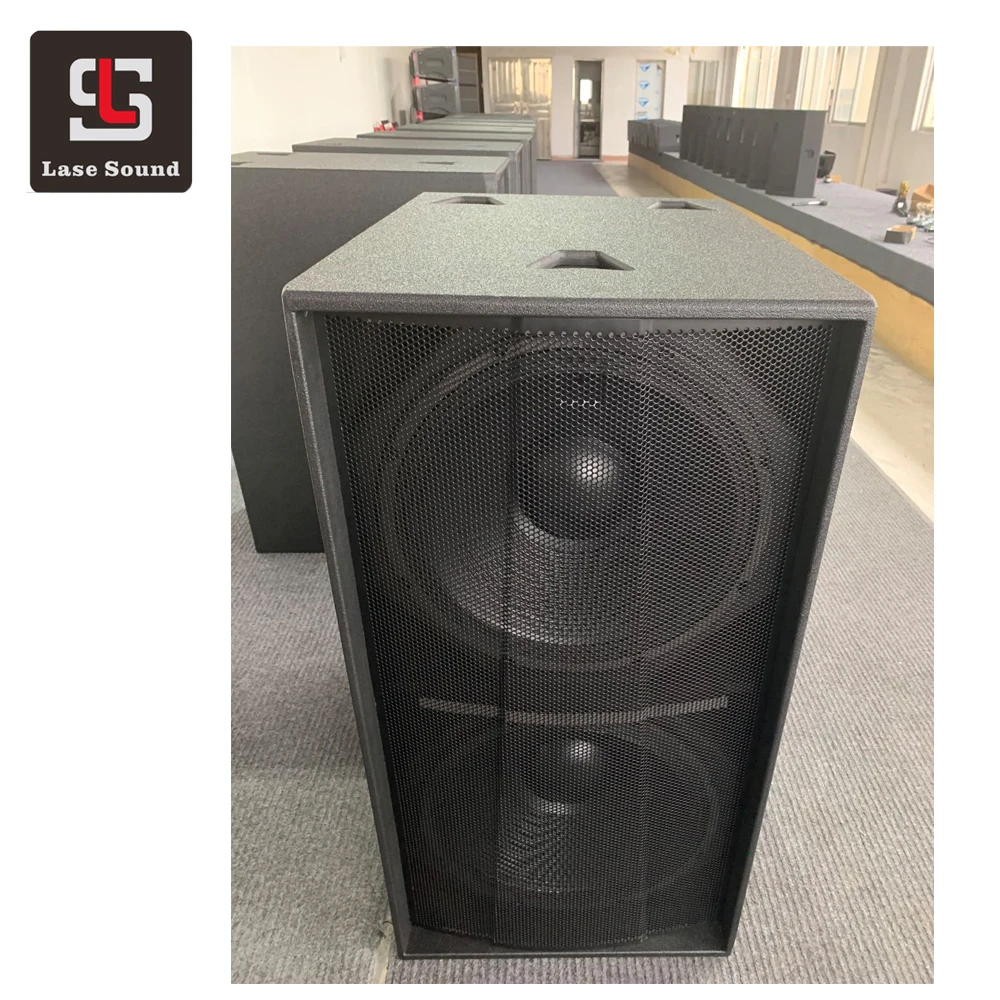 S218++ Dual 18 Inch Box Subwoofer - 132db Max SPL Power