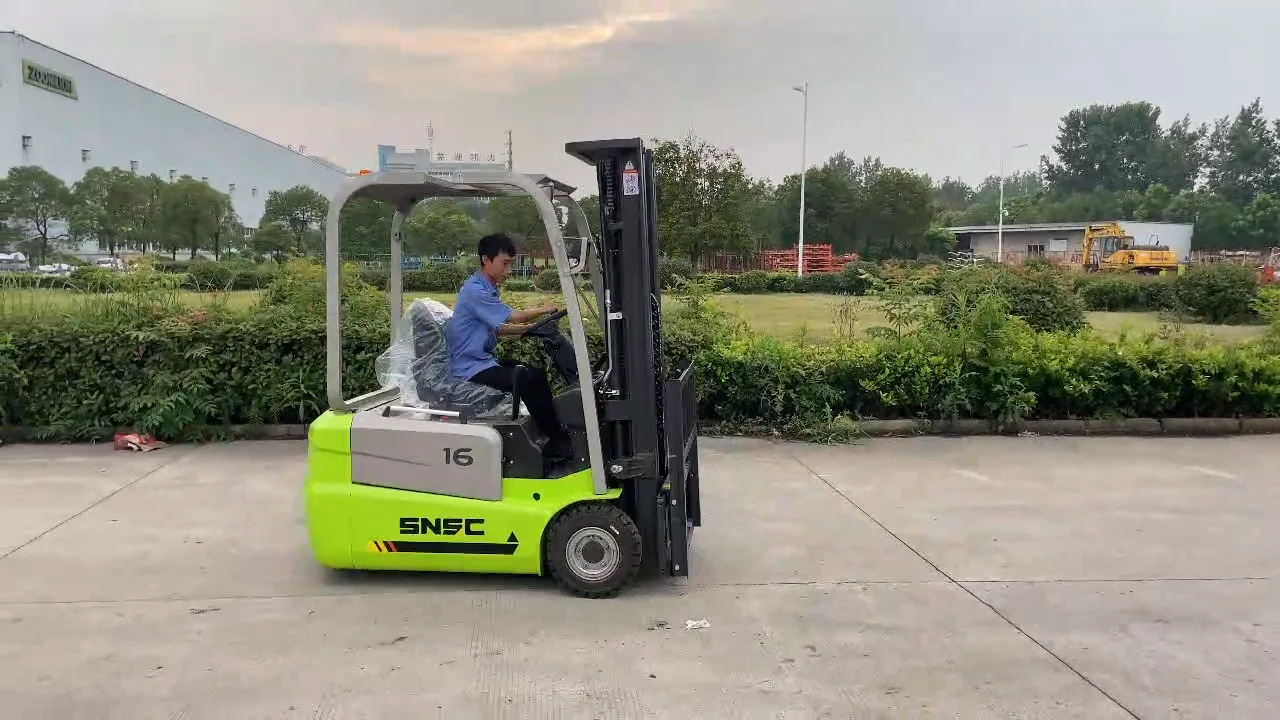 Battery Mini Narrow Forklift 1.5t 1.6t 1.8t 2t 3 Wheel Lithium Lead-acid Electric Forklift - Buy ...