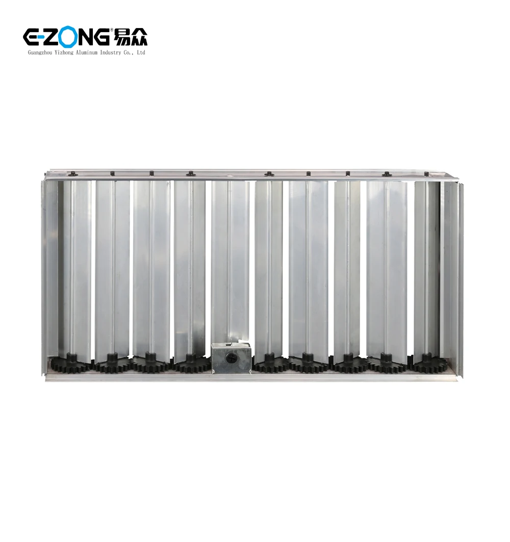 Aluminum Opposite Blades Damper Obd Air Volume Control Damper For Hvac ...