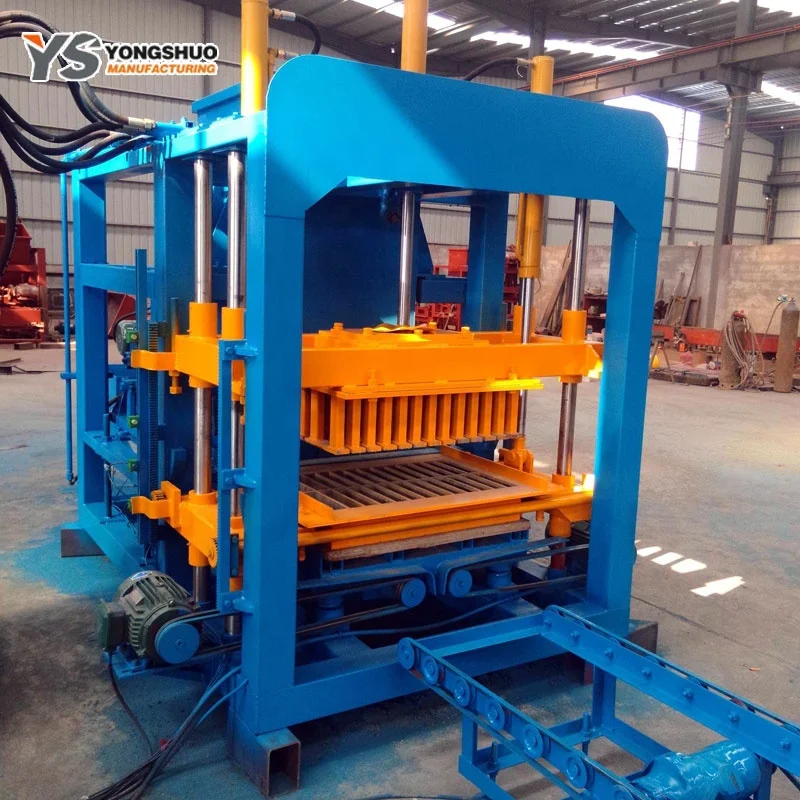 Automatic Hydraulic Brick Making Machine Qt5-15 Block Making Machine - Buy Qt5-15 Block Making ...