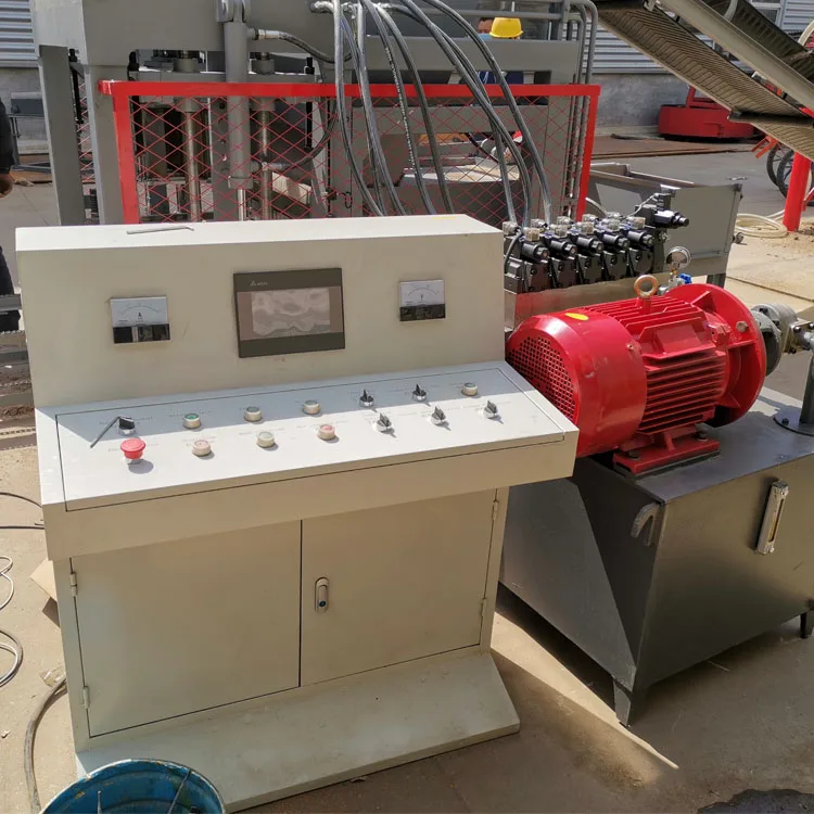 RCC Interlocking Paving Stone Block Bricks Making Machine