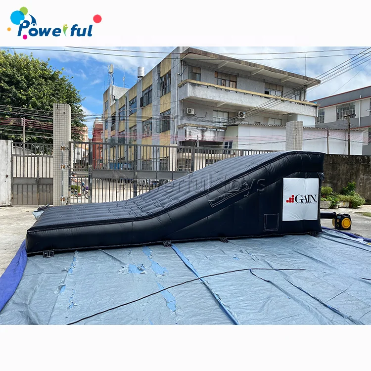 6.5x3.2m MTB Airbag Inflatable Landing Ramp for BMX Jumps