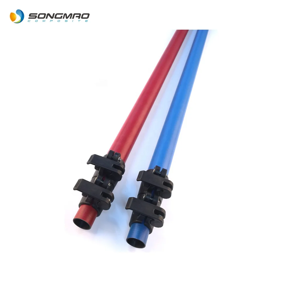 Customized Aluminum Telescoping Pole With Clamp - Buy Aluminum Pole ...