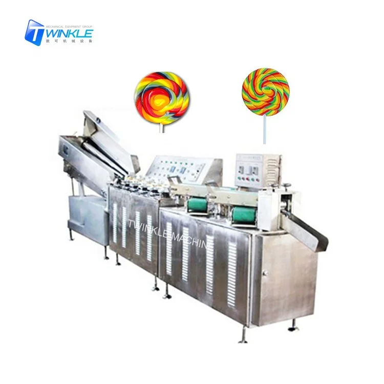Big Rainbow Swirl Lollipops Candy Making Machine - Twinkle