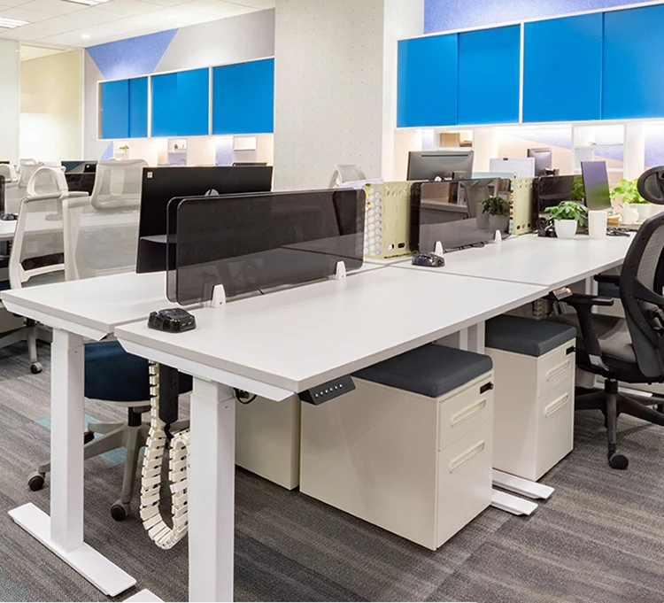 Office Cubicle Clips - Durable Stainless Steel Table Clamps