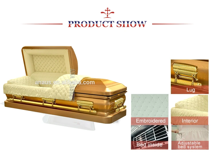 Luxury Caskets - ANA American Style High Gloss Full Couch