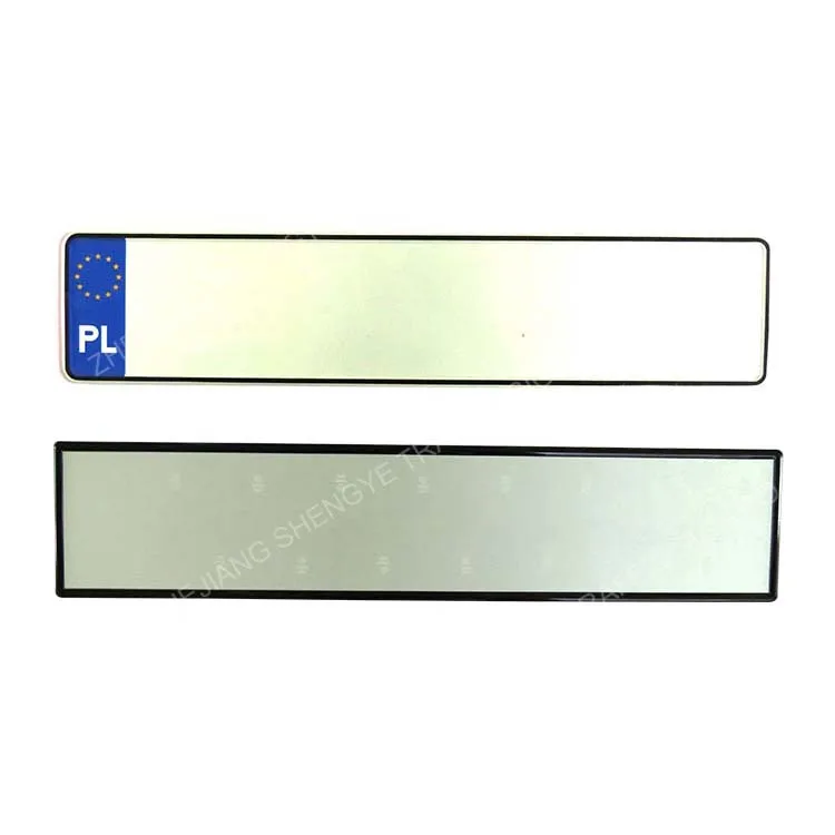Custom European Poland Number Plate - Reflective & Durable