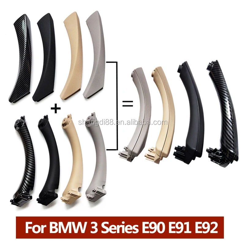 Lhd Rhd Interior Passenger Door Pull Handle With Cover Trim For Bmw 3 ...