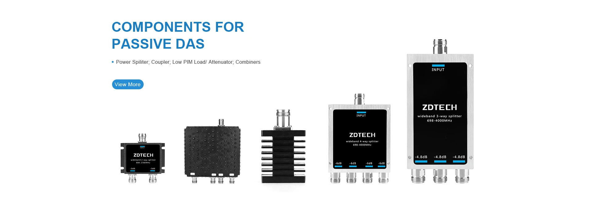 Shenzhen ZD Tech Co., Ltd. - Antenna, DAS Repeater