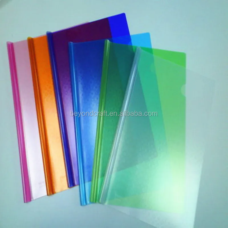 A4 Size Clear Plastic File Folder Poly Pp Documents Report Cover - Buy ...